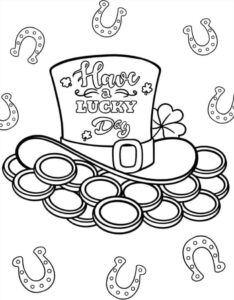 56 Free Saint Patrick's Day Coloring Pages at ColoriageVIP