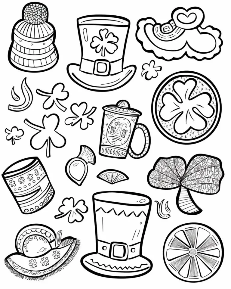 56 Coloriage Fête De La Saint Patrick Gratuit chez ColoriageVIP