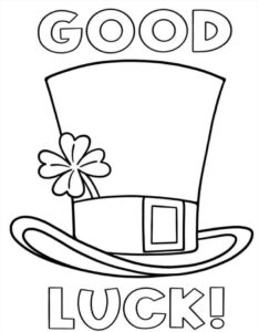 56 Free Saint Patrick's Day Coloring Pages at ColoriageVIP