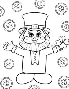 56 Coloriage Fête De La Saint Patrick Gratuit chez ColoriageVIP