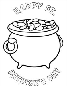 56 Coloriage Fête De La Saint Patrick Gratuit chez ColoriageVIP