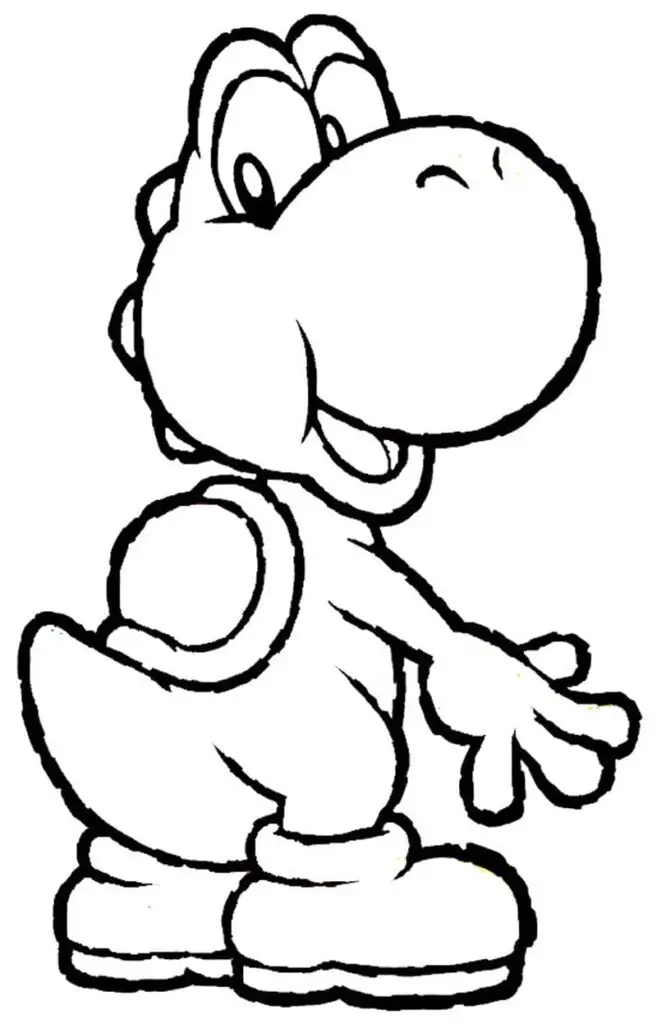 58 Coloriage Yoshi - Des aventures amusantes pour votre enfant