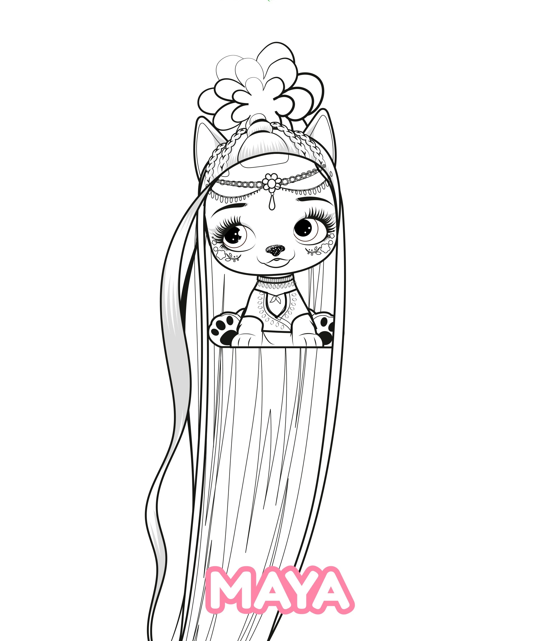 Disegno Da Colorare Immagini Maya Disegni Da Colorare E Stampare The