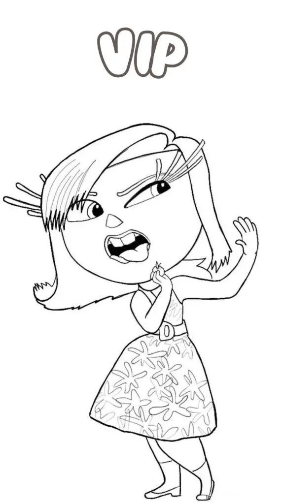 73 Coloring Inside Out Free to Print and Online