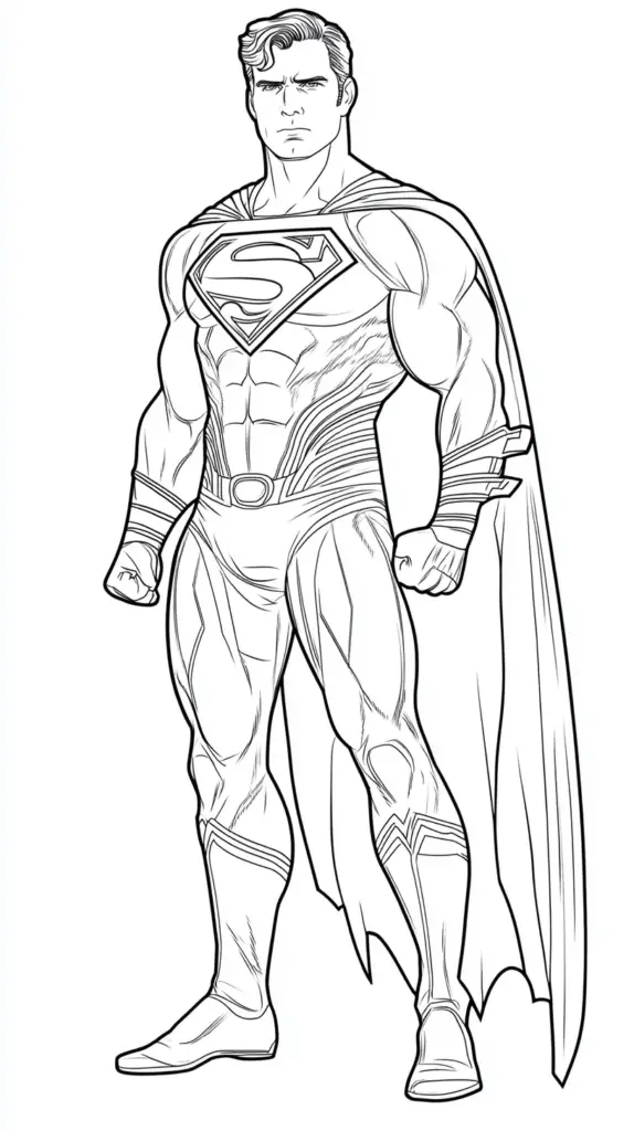 66 Superman para colorir - Ação, Aventuras e Superpoderes