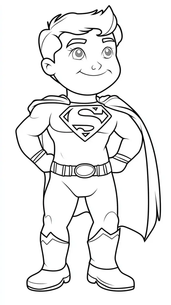 66 Superman para colorear - Acción, Aventuras y Superpoderes