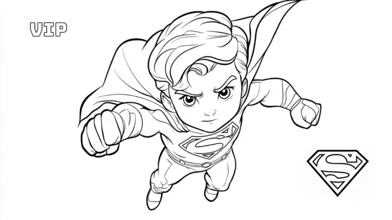 52 Colorazione Superman - Azione, avventure e superpoteri