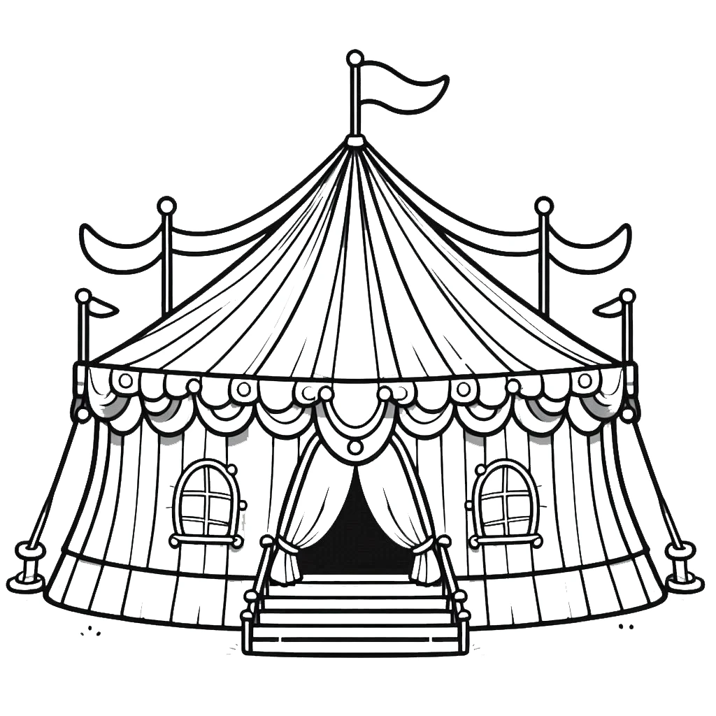 70 P ginas Para Colorear De Circo Gratis En PDF Imprimir Y Descargar