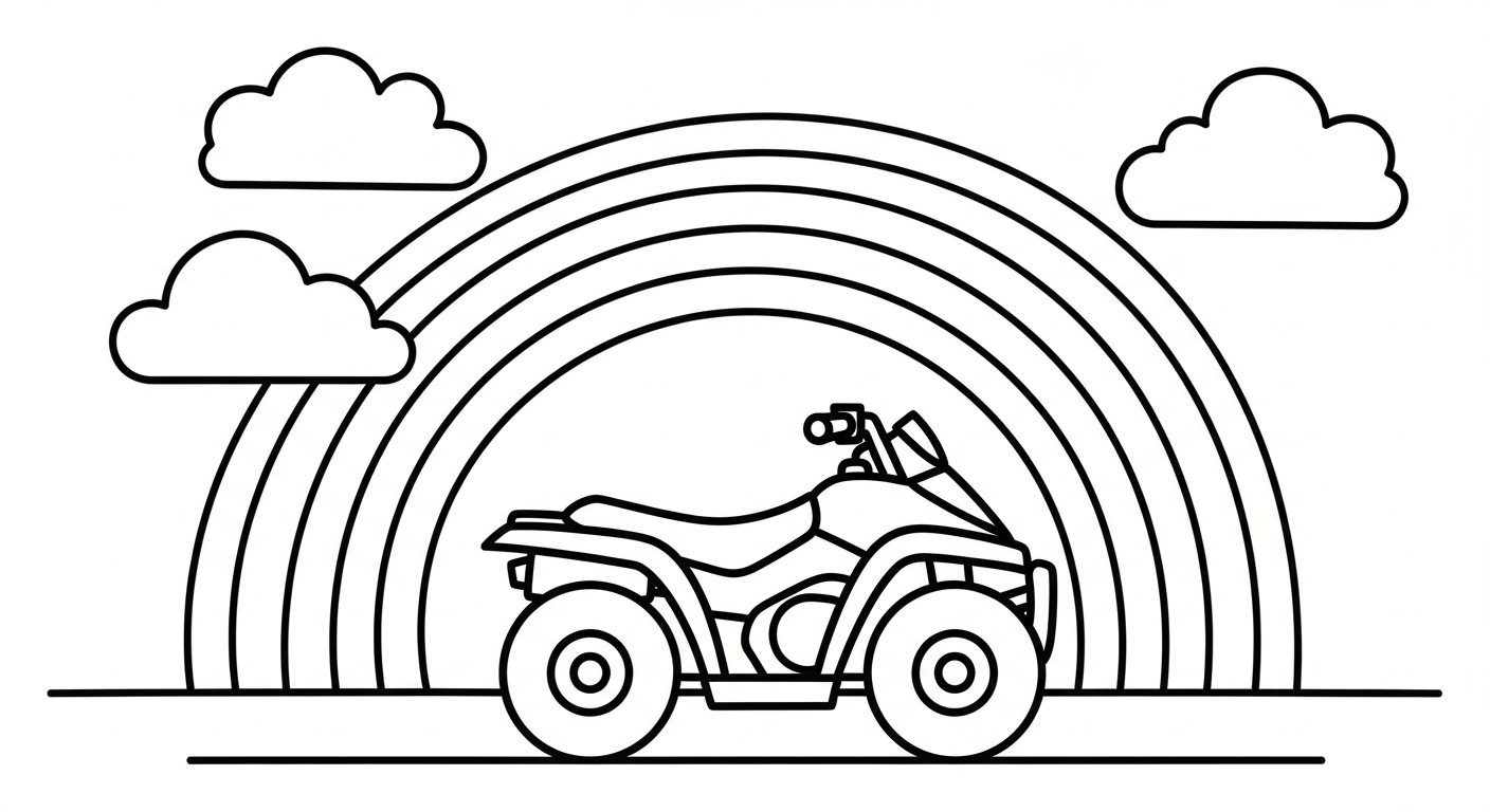88 Quad Coloring Pages to Print: Adventure the World in Colors