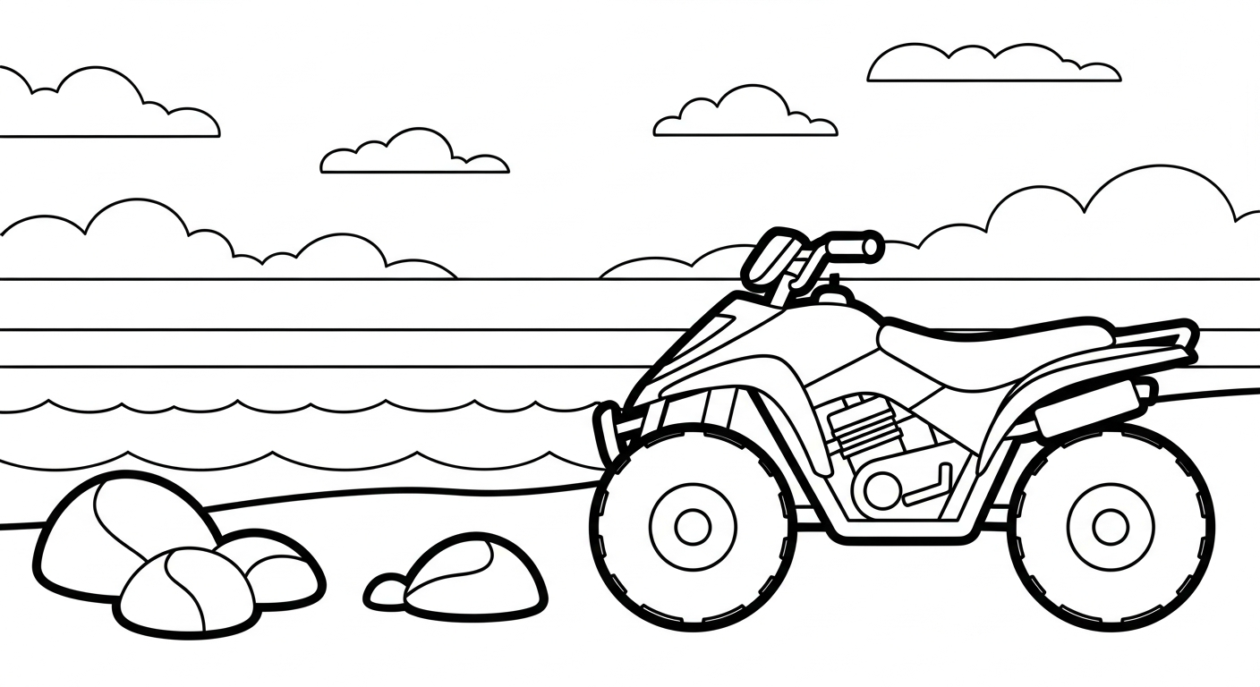 88 Quad Coloring Pages to Print: Adventure the World in Colors