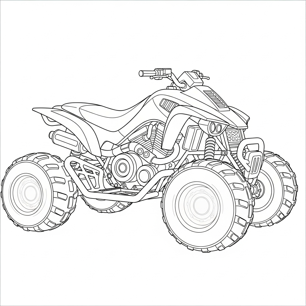 88 Quad Coloring Pages to Print: Adventure the World in Colors